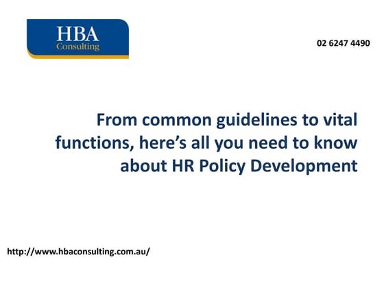 Fundamentals Of Human Resources | PPT