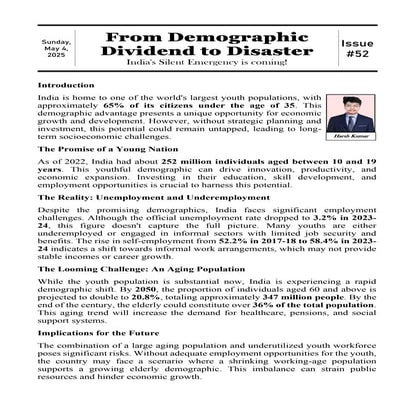 From Demographic Dividend to Disaster.pdf