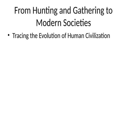 AP World History, Chapter 1: First peoples, first farmers - Ways of the ...