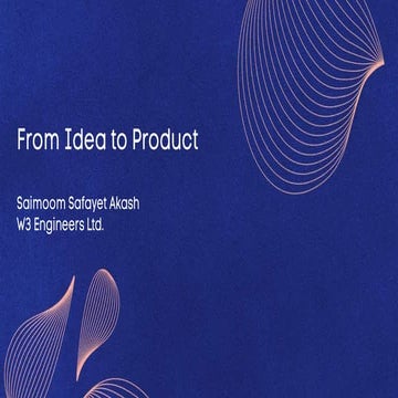From Idea to Product | PPTX