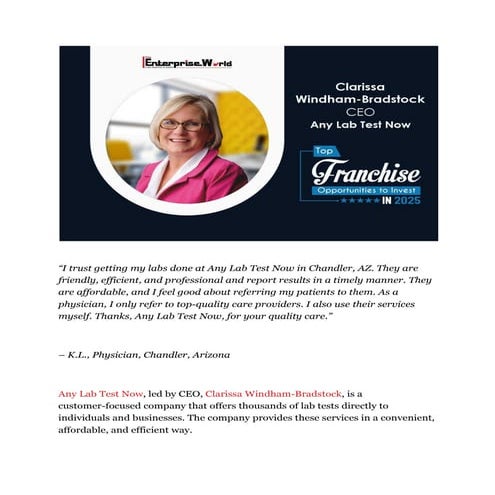 From Local Labs to National Impact_ How Any Lab Test Now Became a ...