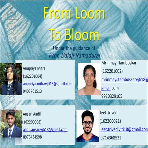 From loom to bloom rev1 | PPT