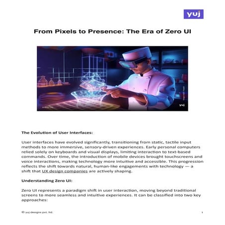From Pixels to Presence :The Era of Zero UI.pdf