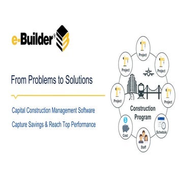From Problems to Solutions in Capital Construction | PPT