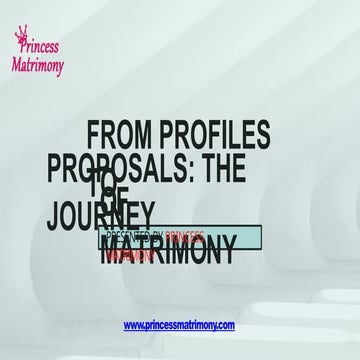 From Profiles to Proposals The Journey of Matrimony.pptx