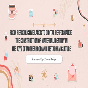 From Reproductive Labor to Digital Performance The Construction of ...