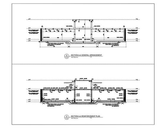 Reinforced Concrete Ramp Section and Details | PDF