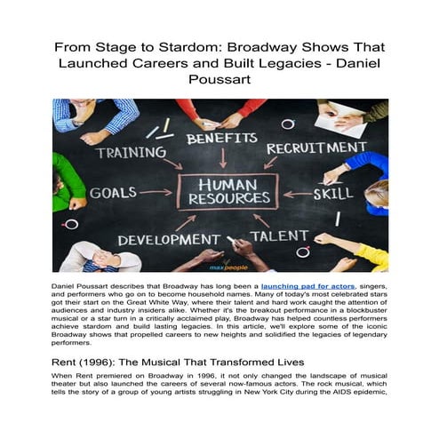 Broadway history | PPTX