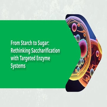 Turning Starch into Sugar with Precision | PPTX