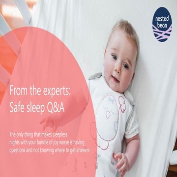From the experts safe sleep q&a | PPT