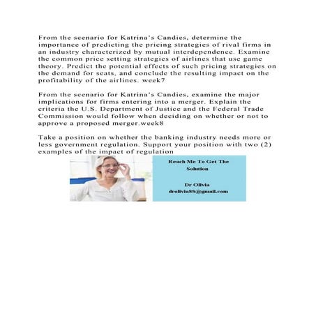 From the scenario for Katrina’s Candies, determine the importance of.docx