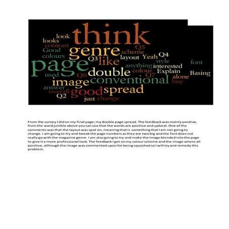 Double page spread analysis | DOCX