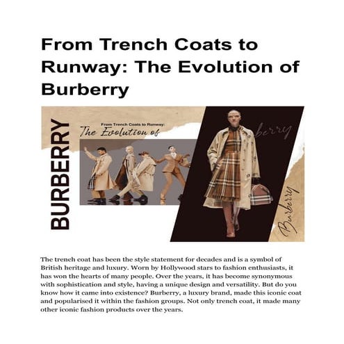 From Trench Coats to Runway_ The Evolution of Burberry.pdf