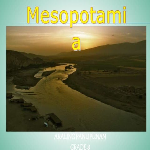 Mesopotamia | PPTX