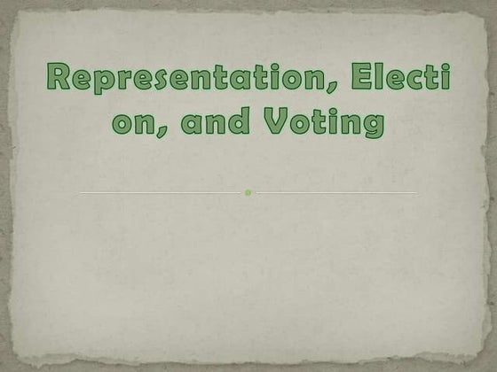 Voting systems in elections | PPT
