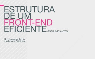 ANGULARJS: UM FRAMEWORK PARA FACILITAR SUA VIDA | PPT