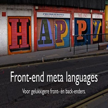 Front-end meta languages | KEY | Web Development | Internet