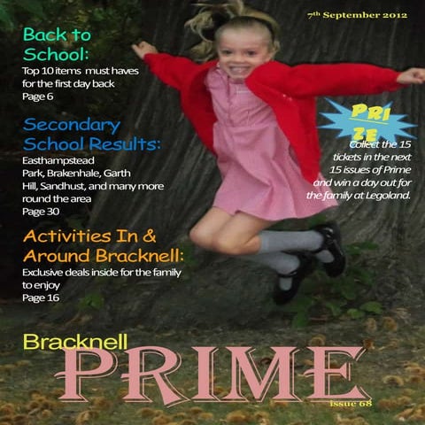 Front Cover School Magazine | PPTX