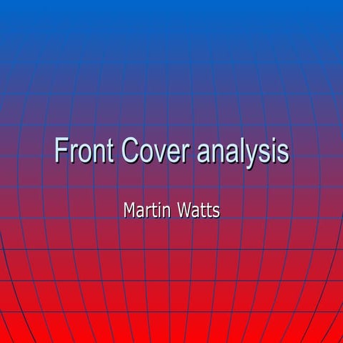 Magazine cover analysis 2 | DOCX