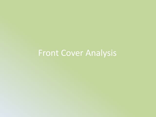 Music Magazine Analysis | PPT