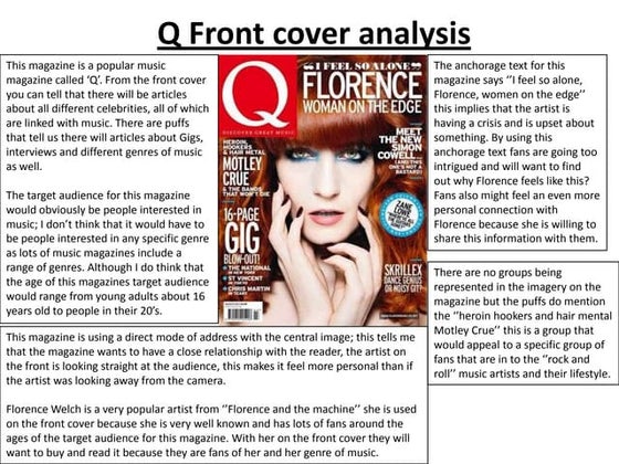 Eminem magazine cover analysis | DOCX