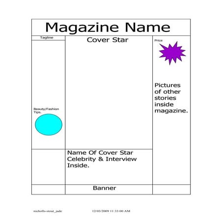 Front cover draft drawing | DOC