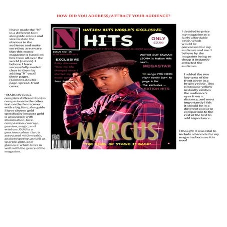 XXL MAGAZINE CONTENTS PAGE ANALYSIS | PPTX