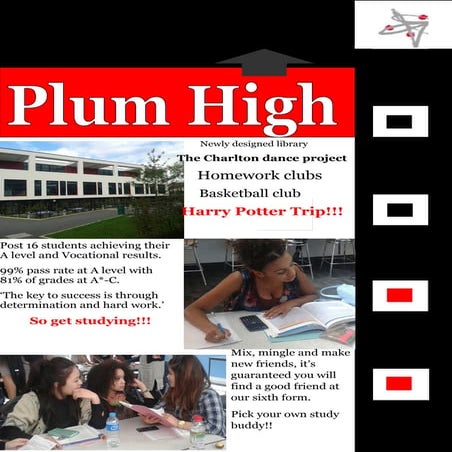 Front cover of sixth form magazine | DOC