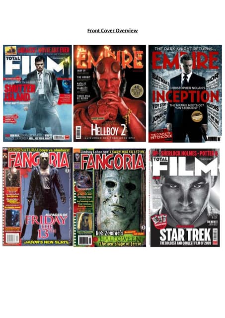 Film Poster Overview | PDF