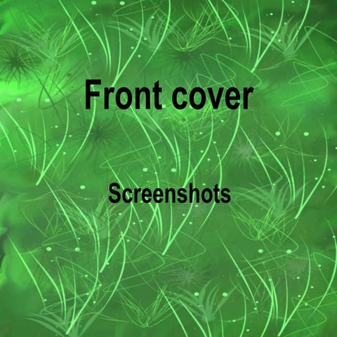 Front Cover Screens | PPT