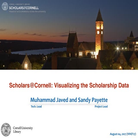 Scholarscornell Visualizing The Scholarship Data Pdf 6477