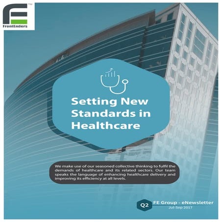 FrontEnders Healthcare Services eNewsletter Q2 Edition July - September ...