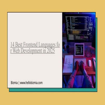 14 Best Frontend Languages for Modern Web Development in 2025 | PPTX