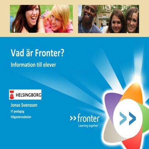 Fronter information elever | PPT
