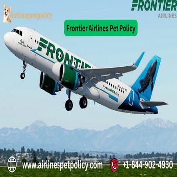 How do you travel with a dog on a plane Frontier? | PDF