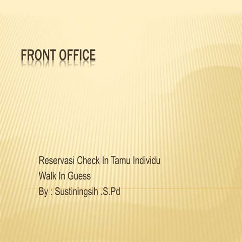 Front Office.pptx