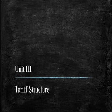 Front Office -Tariff Structure of Hotels | PPTX