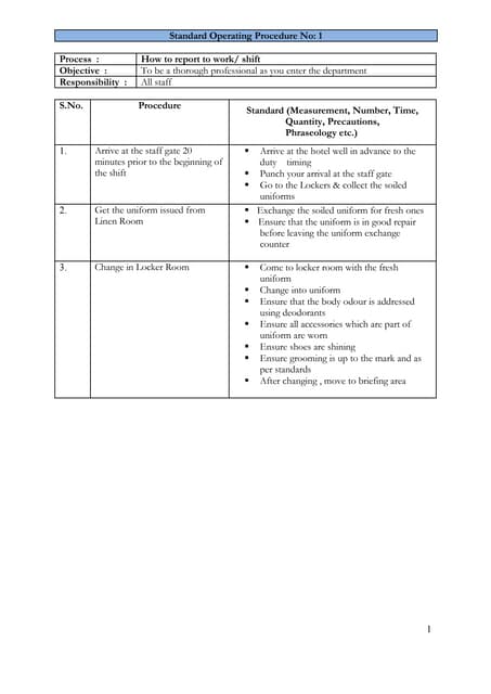 Front Office Training Manual | PDF