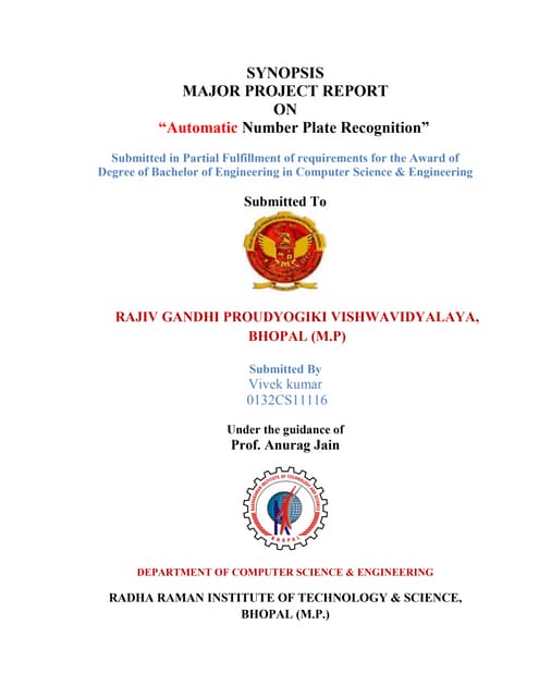 First Page Of Report synopsis Of Govt Engineering College ajmer first-page-of-report-synopsis-of-govt-engineering-college-ajmer