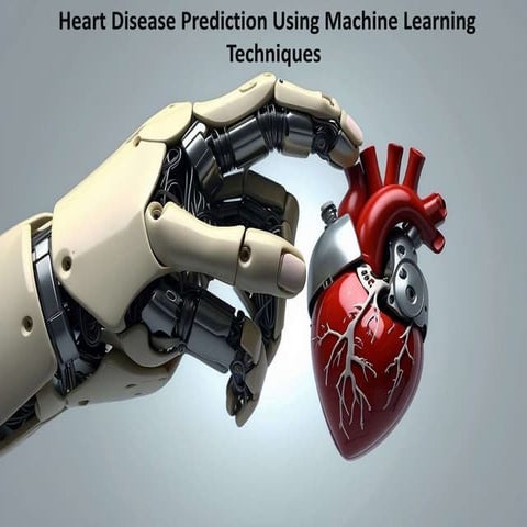 front page.pptx heart disease prediction machine learning | PPTX