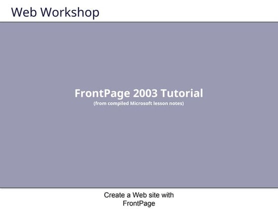 E-Tech L8 Basic Webpage Creation.pptx | Web Design and HTML | Internet