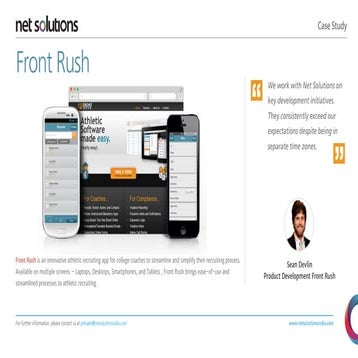 Front rush Case Study | PDF | Smartphones | Consumer Electronics