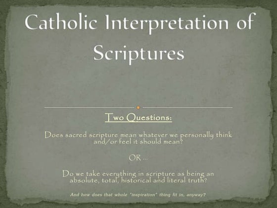 7. sacred scriptures | PPT