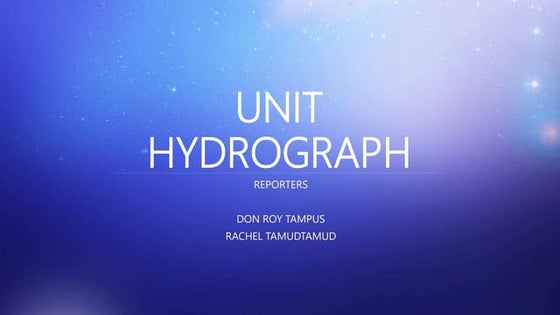 Lesson 15_Hydrograph Separation.pdf | Geology | Science