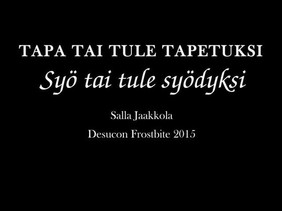 Portfolio-ohje Desuconin taidekujalle | PPTX