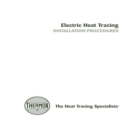 Frost Protection Heat Tracing - Frost Protection Installation ...