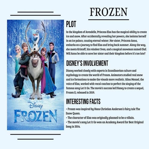 FROZEN.pdf.pdf a plot of a movie you must watch | PPT