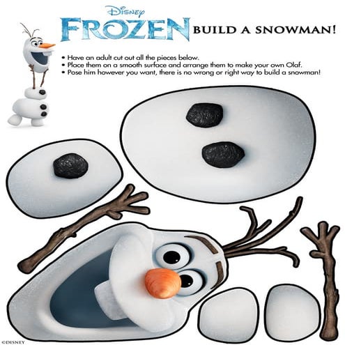 Frozen activity-build-olaf | PDF