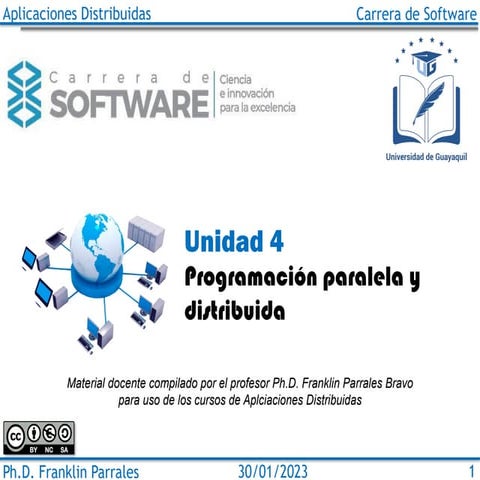 AD Unidad4: Programación paralela y distribuida | PDF | Programming Languages | Computing