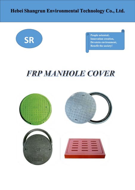 Different types of FRP manhole covers | PPTX